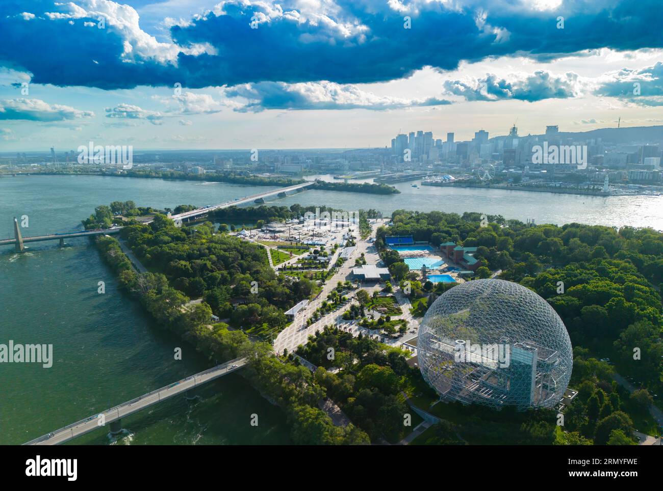 Aerial industry montreal hi-res stock photography and images - Alamy