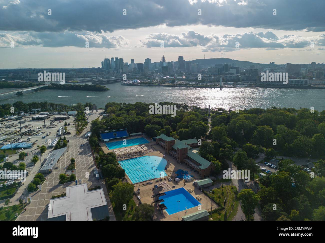 Aerial industry montreal hi-res stock photography and images - Alamy