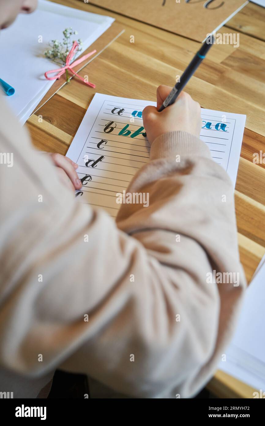 Letter from alphabet artist hi-res stock photography and images - Alamy