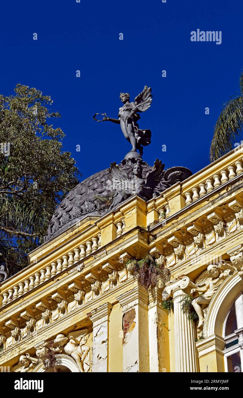 PETROPOLIS, RIO DE JANEIRO, BRAZIL - May 26, 2023: Decorative sculpture ...
