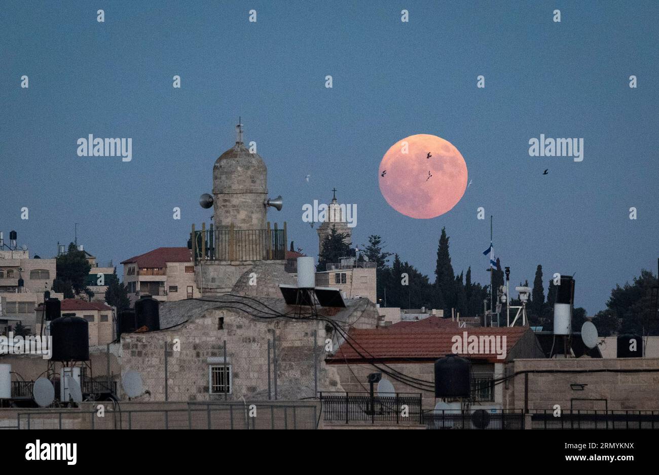 Blood Moon Over Jerusalem