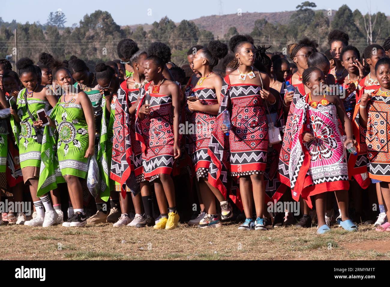 LUDZIDZINI, ESWATINI (SWAZILAND) - 2023 The annual Umhlanga - Reed ...