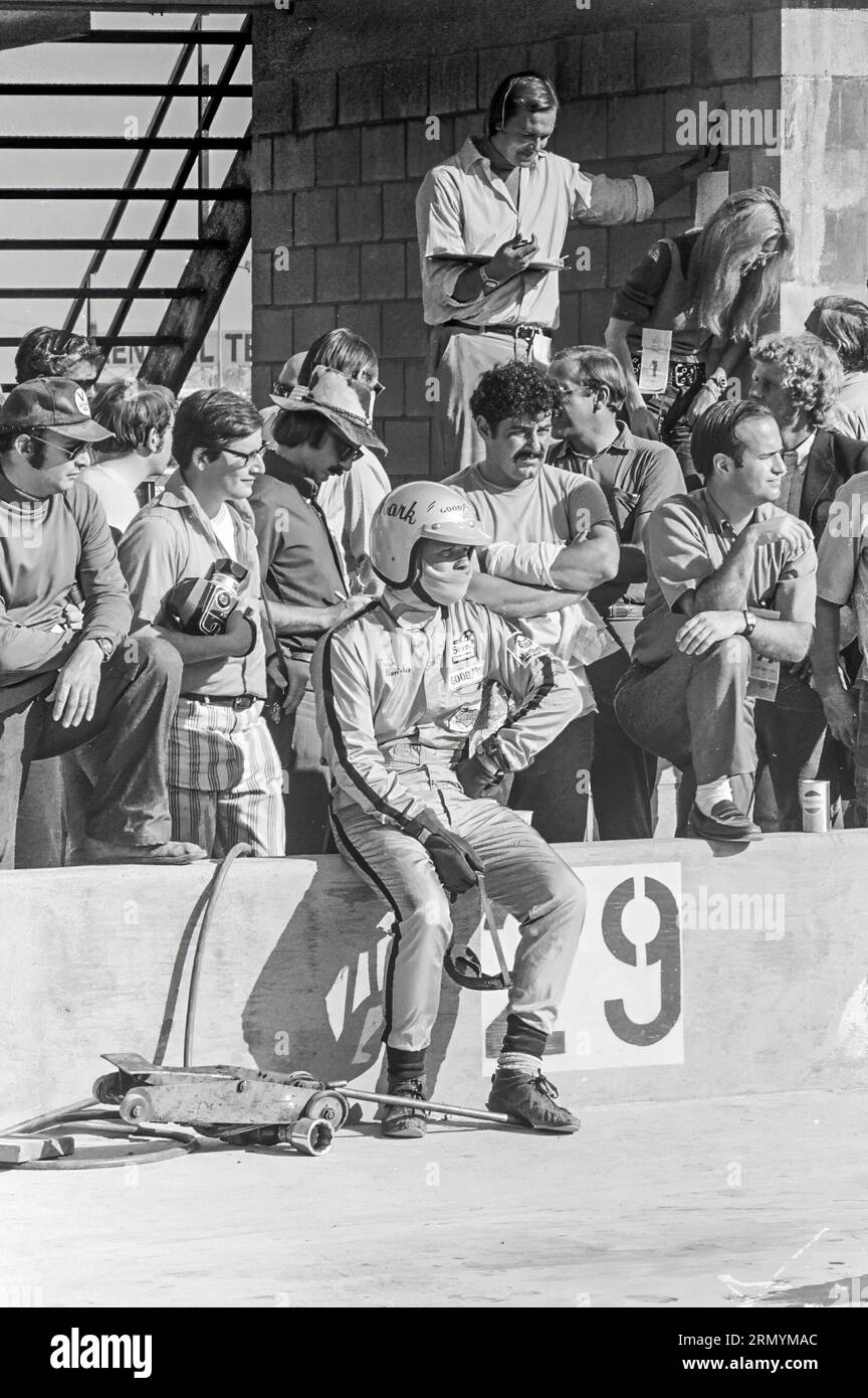 Mark Donohue listed as driver along with David Hobbs of the Penske/Kirk ...