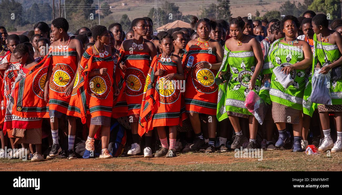 LUDZIDZINI, ESWATINI (SWAZILAND) - 2023 The annual Umhlanga - Reed ...