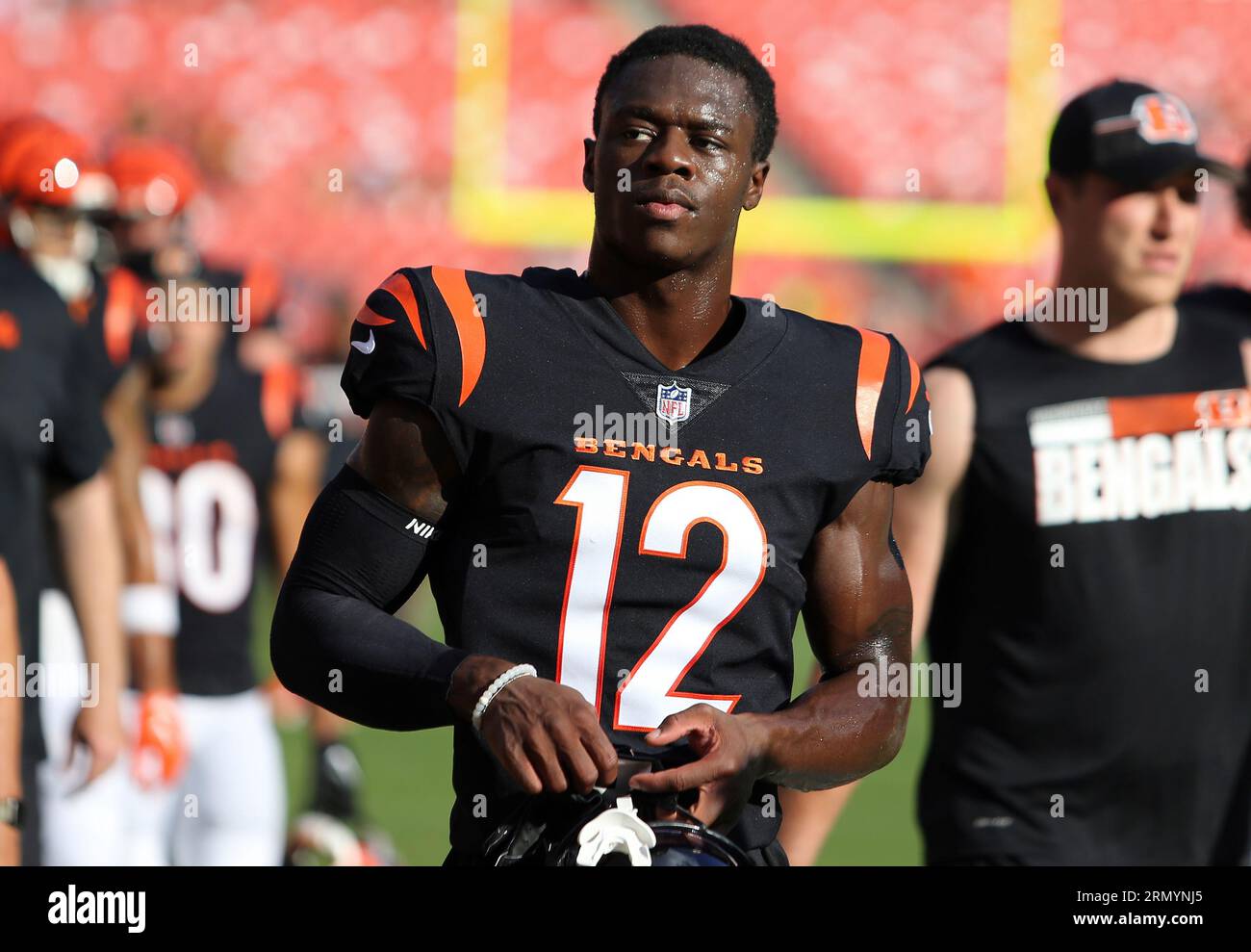 Cincinnati Bengals wide receiver Shedrick Jackson (12)pictured before ...