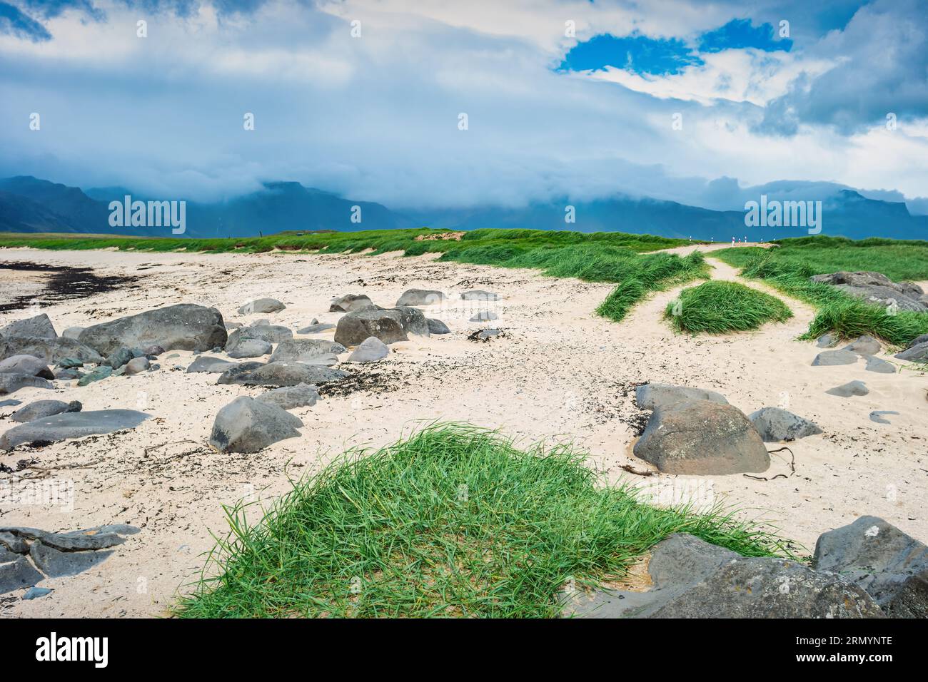 Ytri Tunga Beach on Snaefellsnes Peninsula in Iceland Stock Photo - Alamy