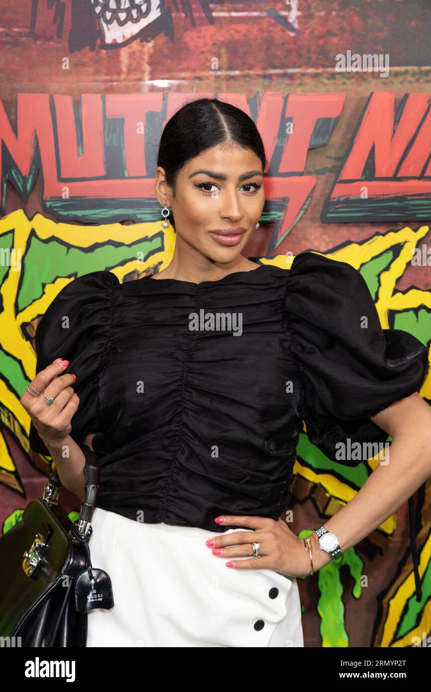 Celeb guests attend the Teenage Mutant Ninja Turtles 'Mutant Mayhem ...