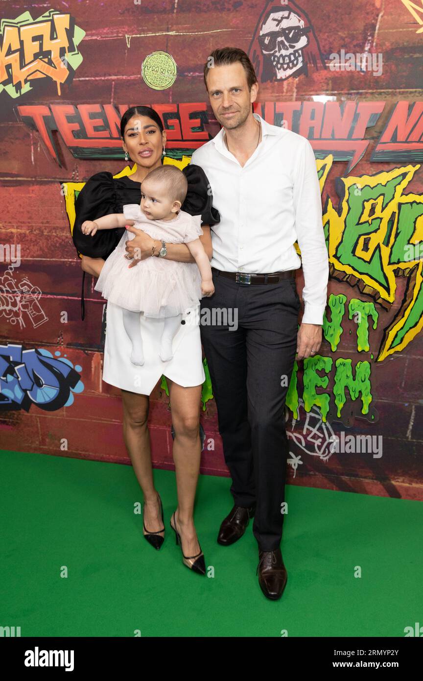 Celeb guests attend the Teenage Mutant Ninja Turtles 'Mutant Mayhem ...