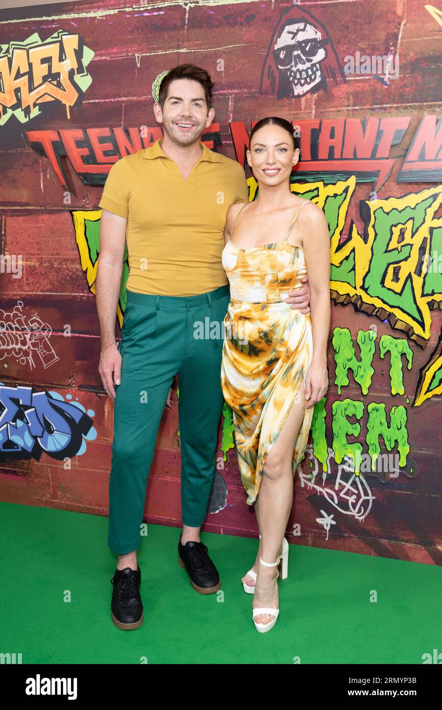 Celeb guests attend the Teenage Mutant Ninja Turtles 'Mutant Mayhem ...