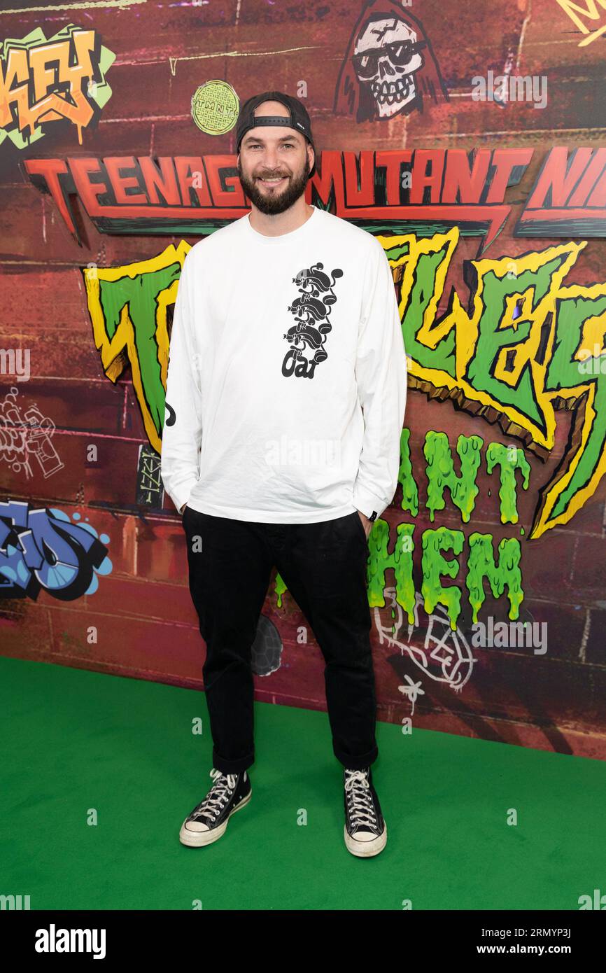 Celeb guests attend the Teenage Mutant Ninja Turtles 'Mutant Mayhem ...