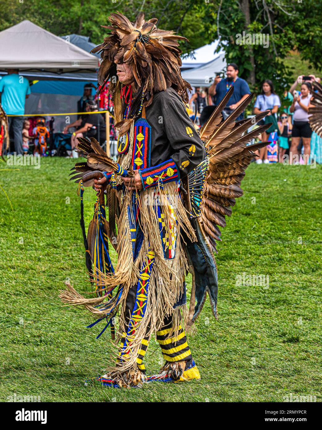 Pow Wow. It is one of the largest gatherings of the indigenous people ...