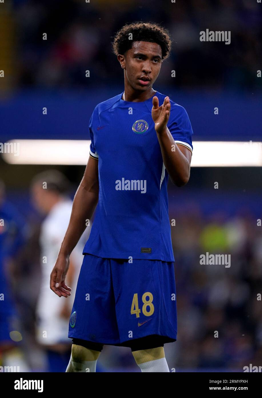 Chelsea’s Bashir Humphreys during the Carabao Cup second round match at ...