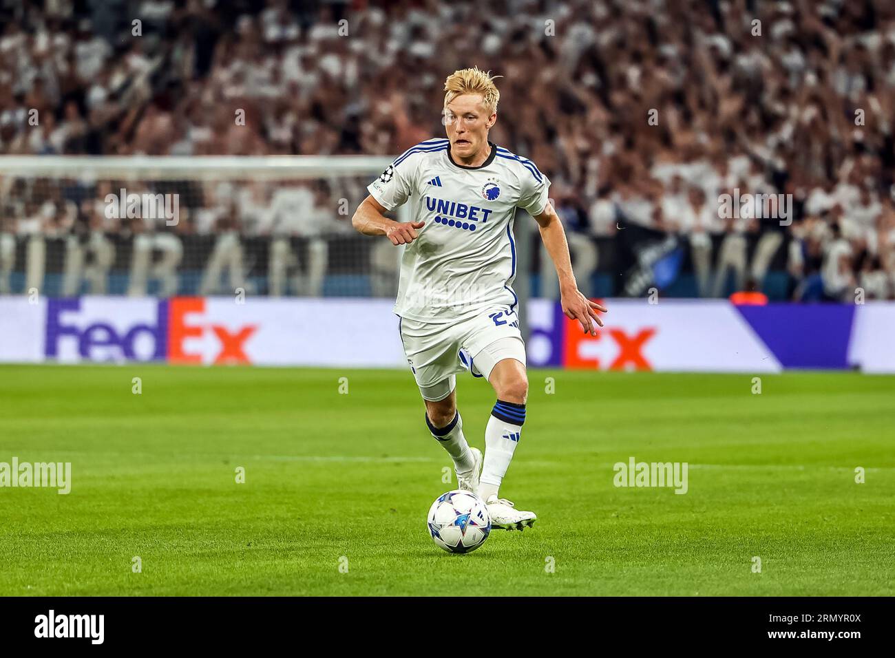 Copenhagen, Denmark. 30th Aug, 2023. Birger Meling (24) of FC ...