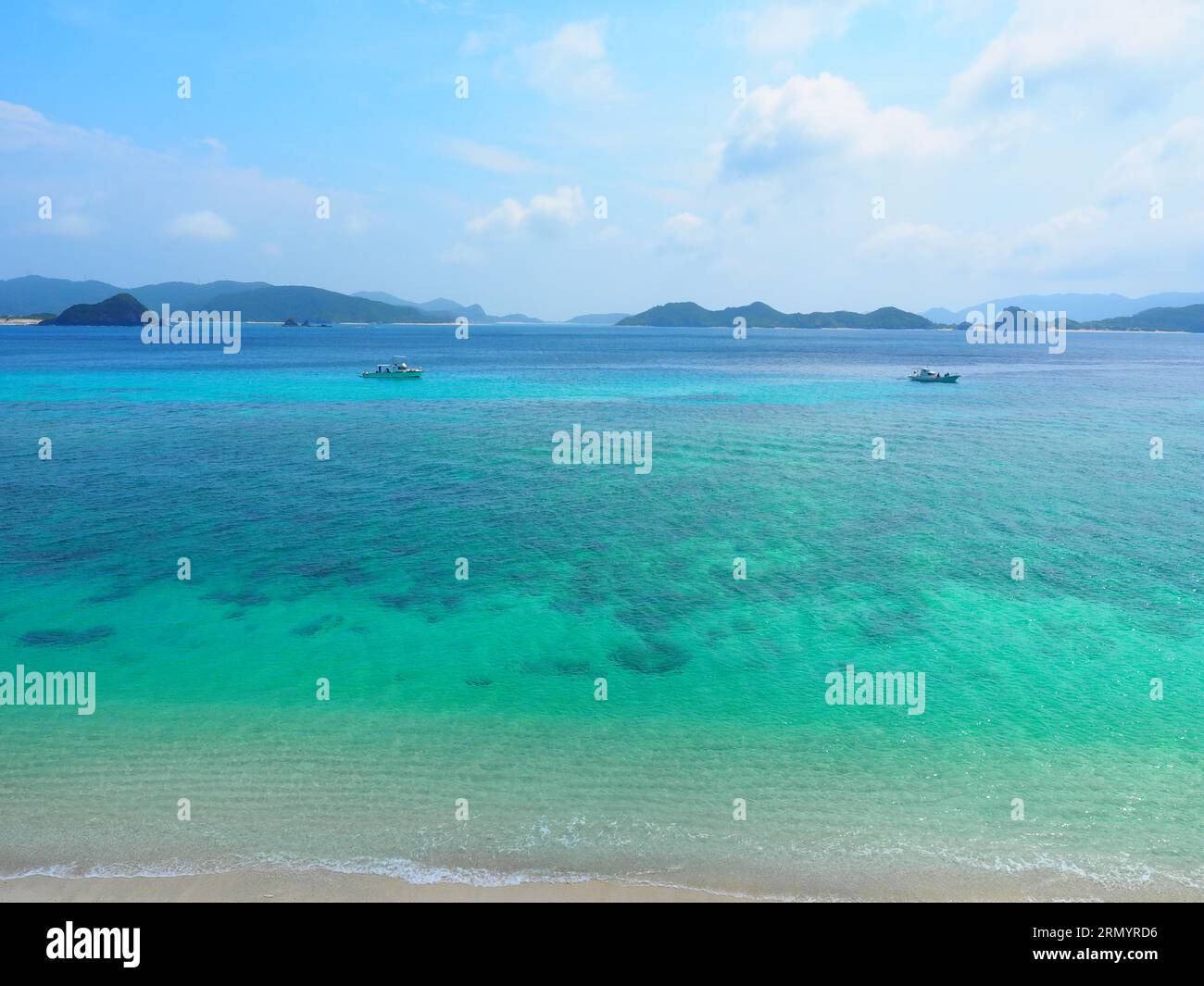 Kerama Islands, National Park, Okinawa, Japan - Blue Zones Stock Photo ...