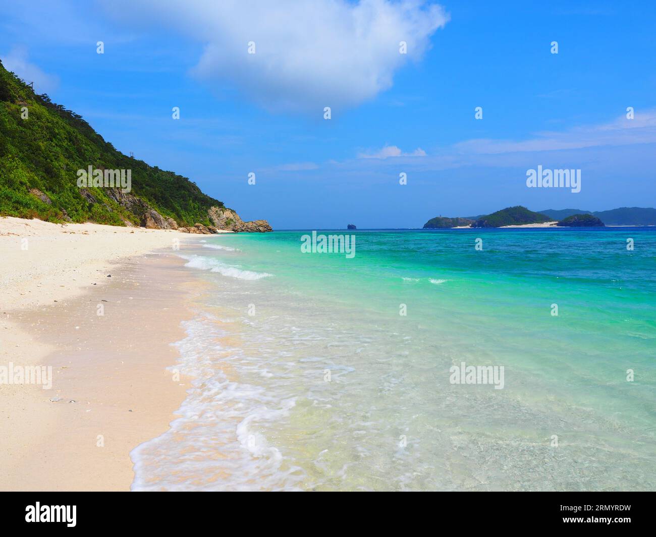 Kerama Islands, National Park, Okinawa, Japan - Blue Zones Stock Photo ...