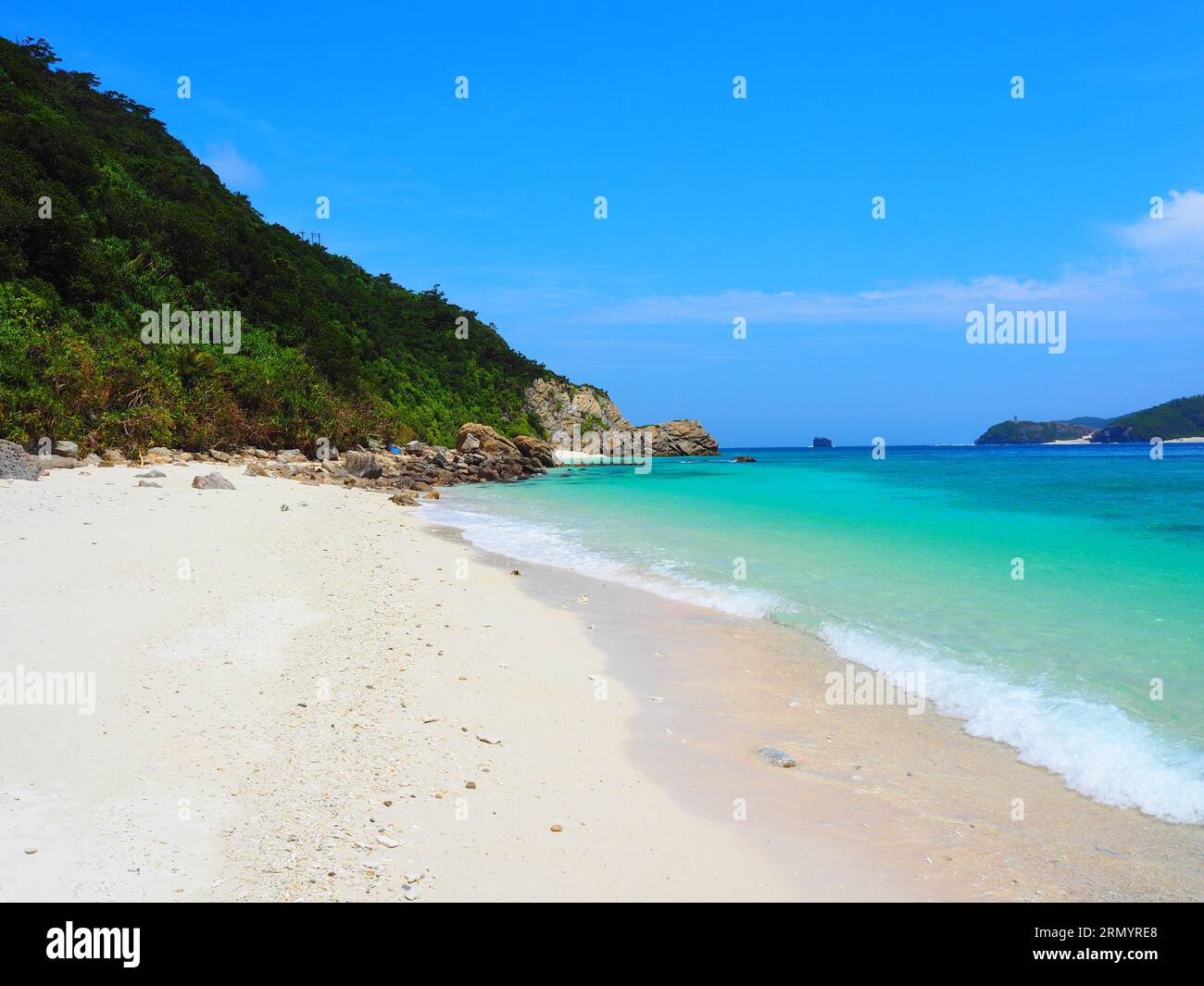 Kerama Islands, National Park, Okinawa, Japan - Blue Zones Stock Photo ...