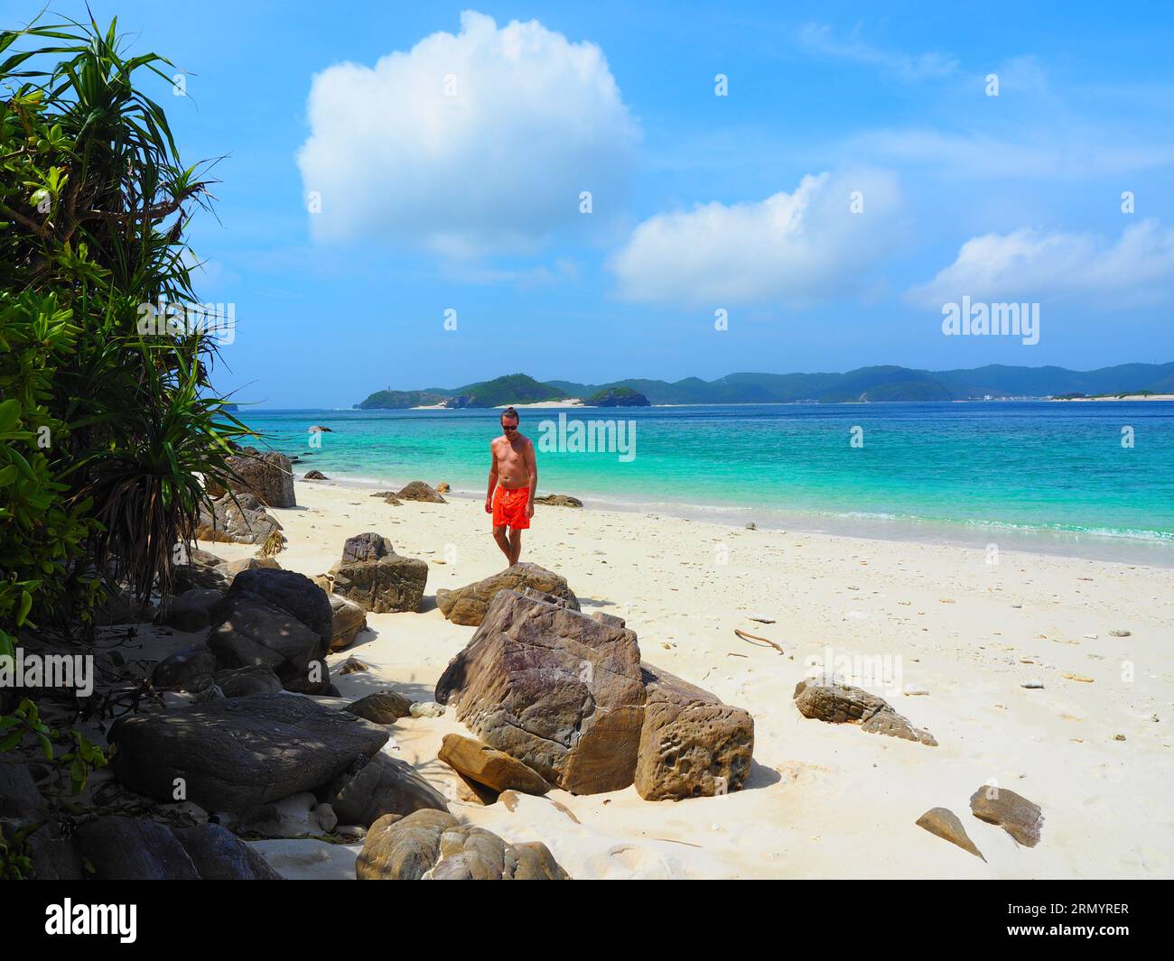 Kerama Islands, National Park, Okinawa, Japan - Blue Zones Stock Photo ...