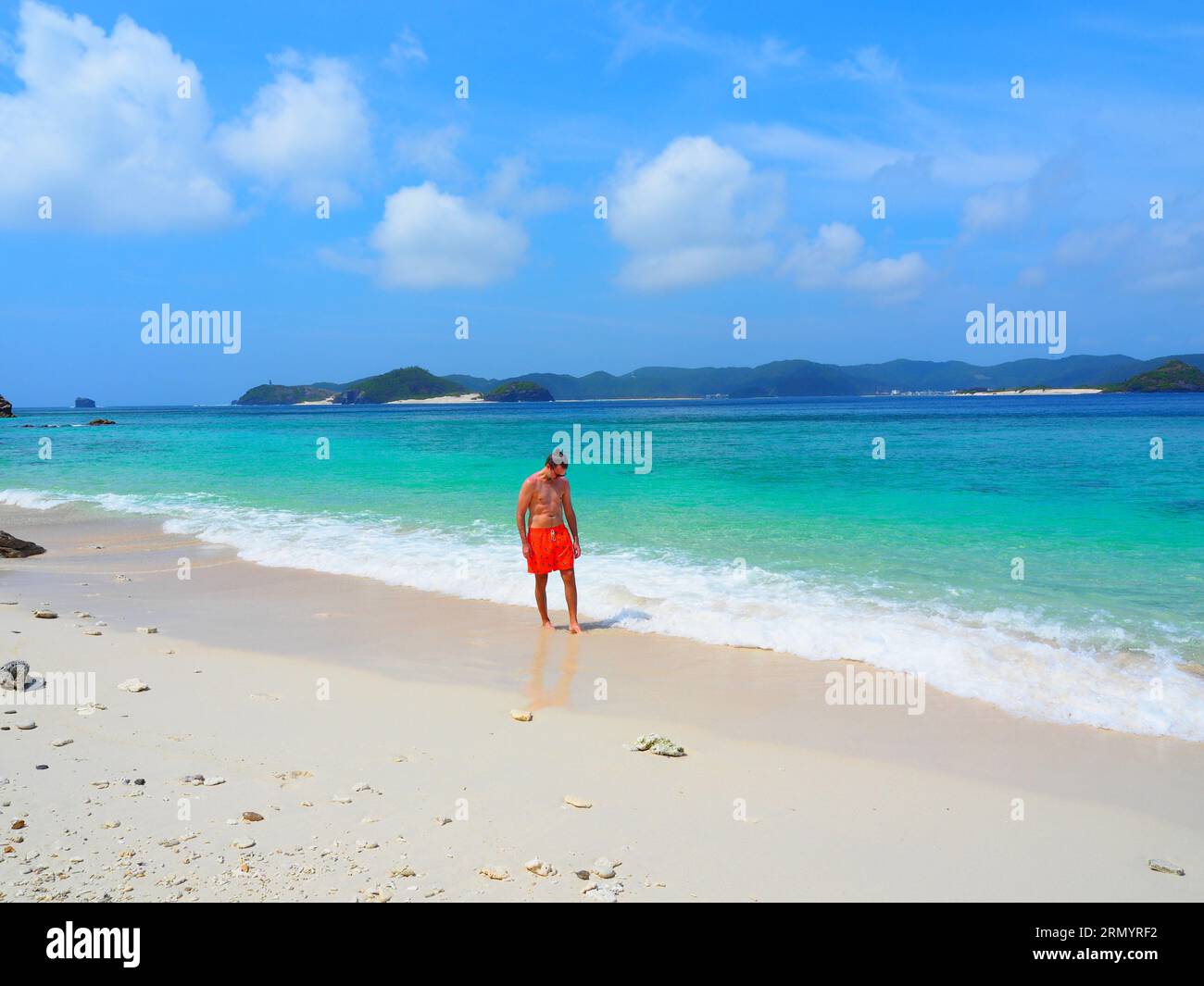 Kerama Islands, National Park, Okinawa, Japan - Blue Zones Stock Photo ...