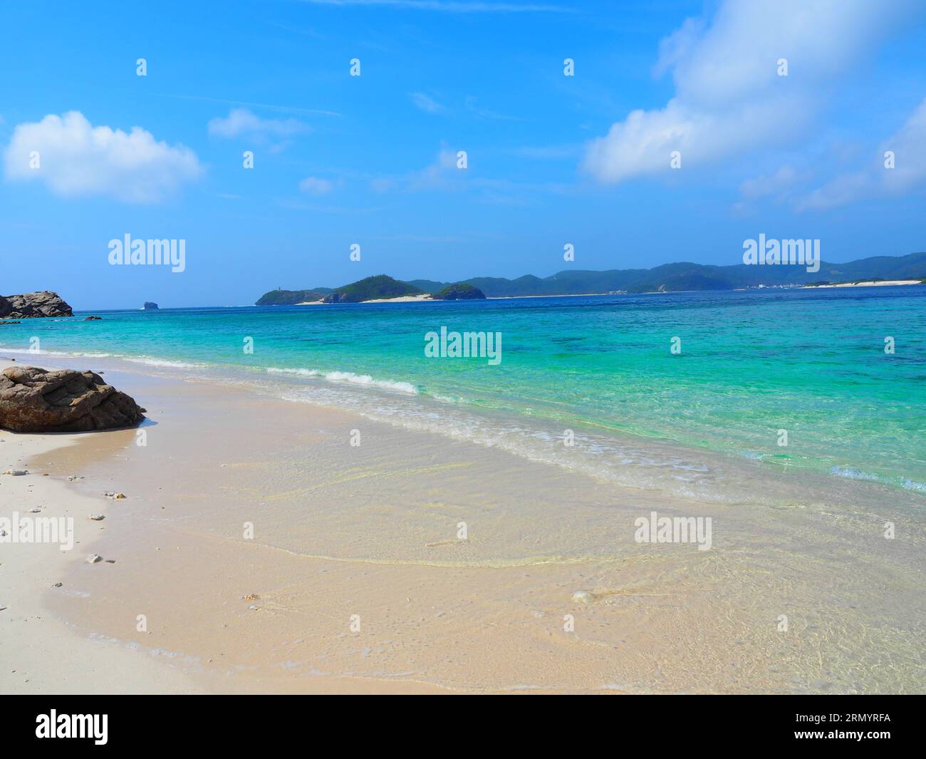 Kerama Islands, National Park, Okinawa, Japan - Blue Zones Stock Photo ...