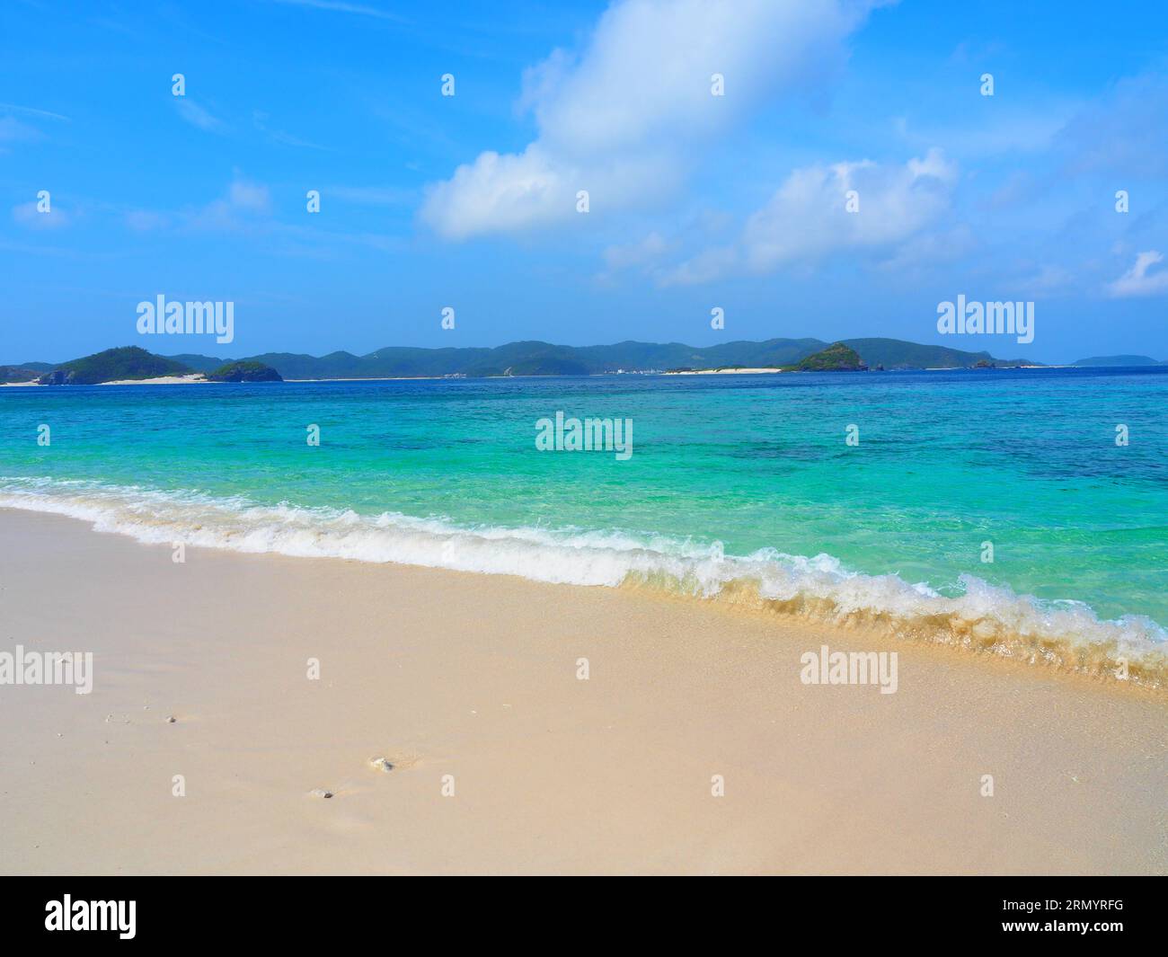 Kerama Islands, National Park, Okinawa, Japan - Blue Zones Stock Photo ...