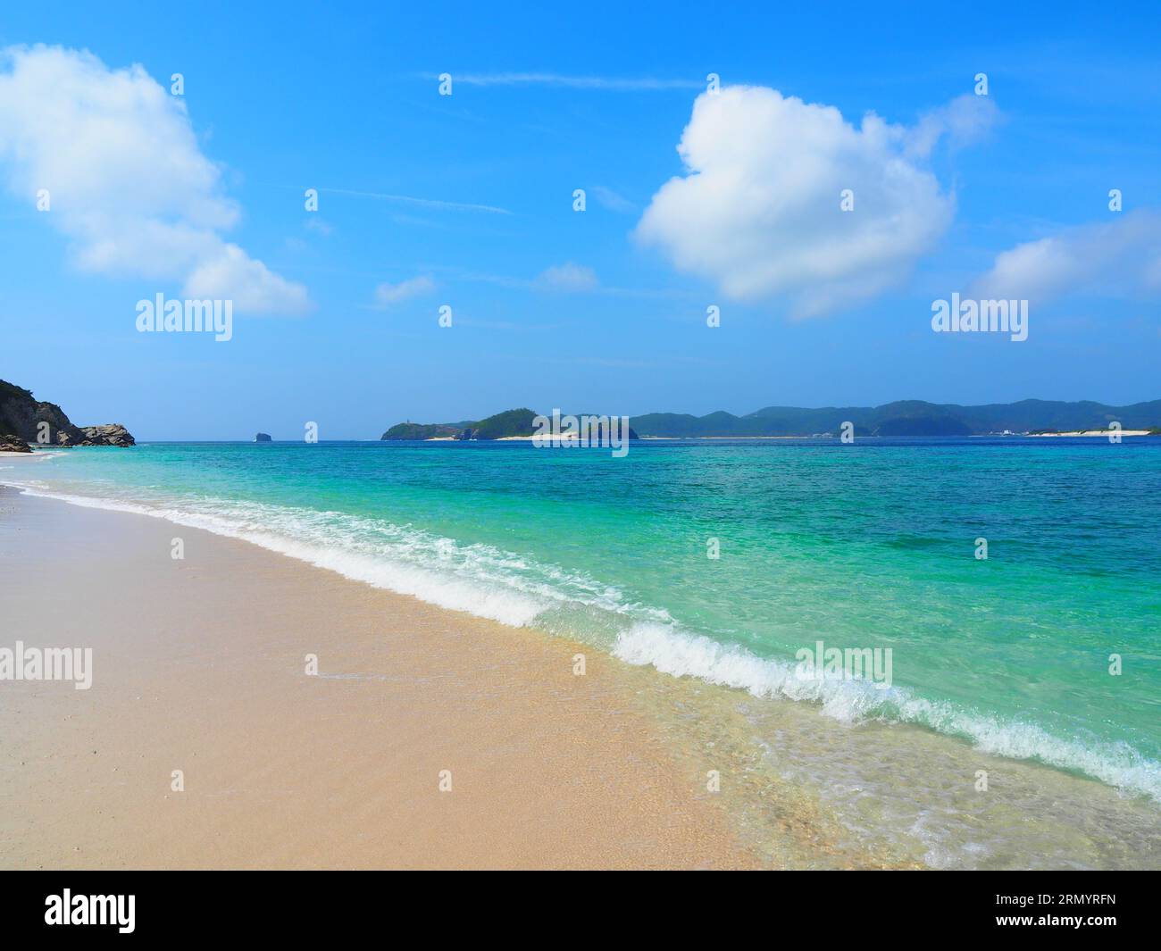 Kerama Islands, National Park, Okinawa, Japan - Blue Zones Stock Photo ...