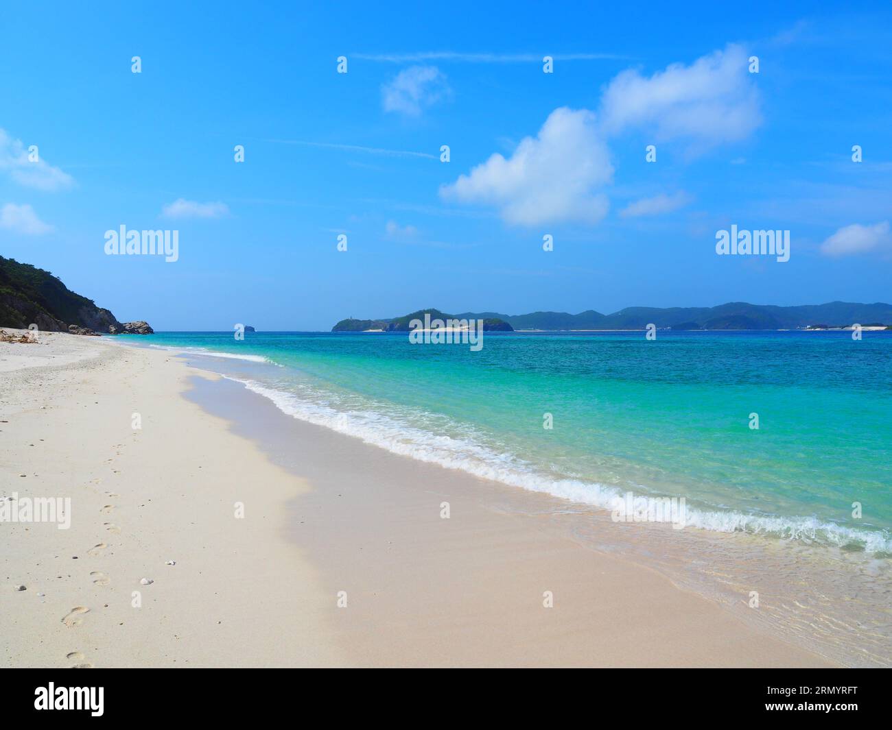 Kerama Islands, National Park, Okinawa, Japan - Blue Zones Stock Photo ...