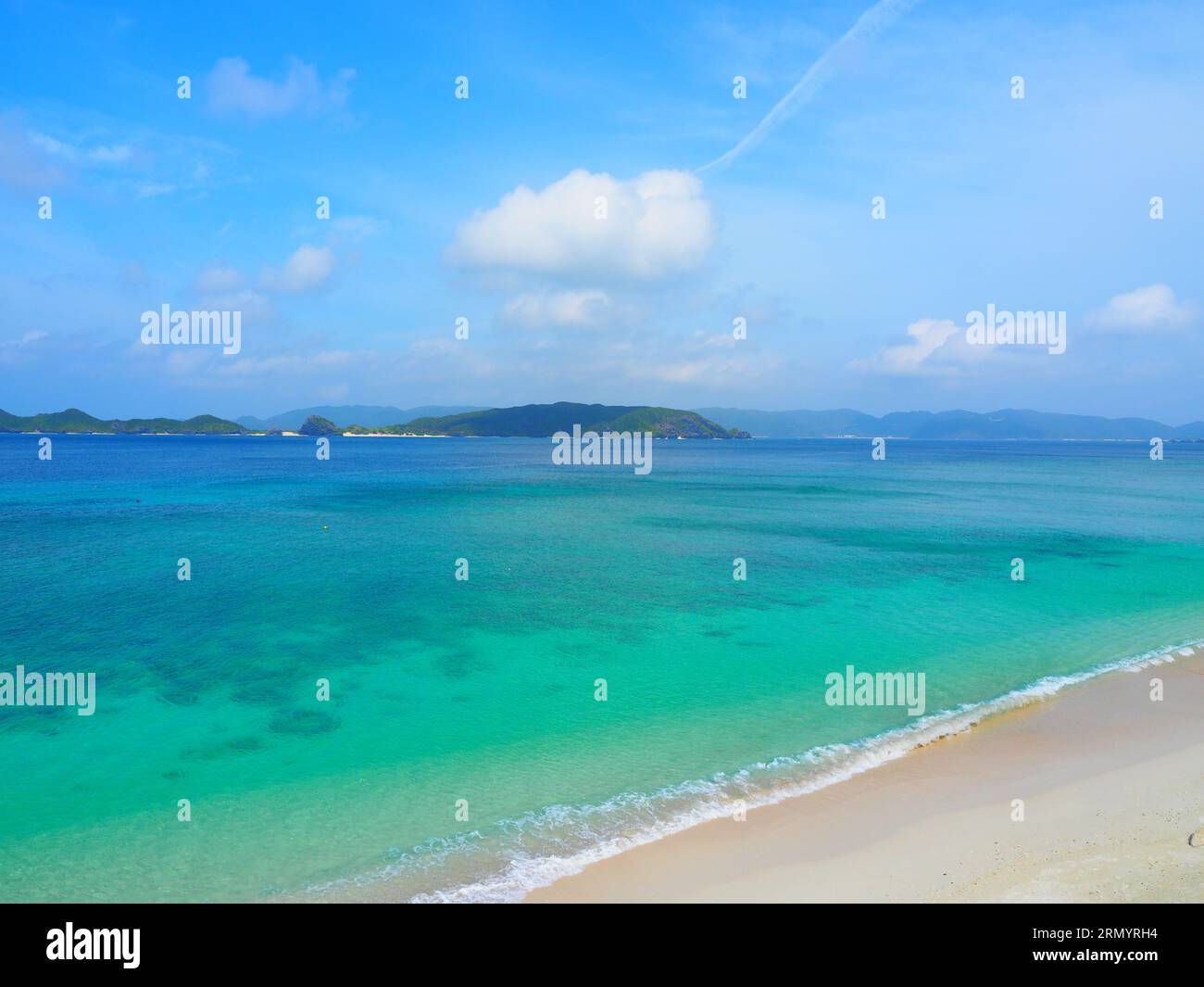Kerama Islands, National Park, Okinawa, Japan - Blue Zones Stock Photo ...