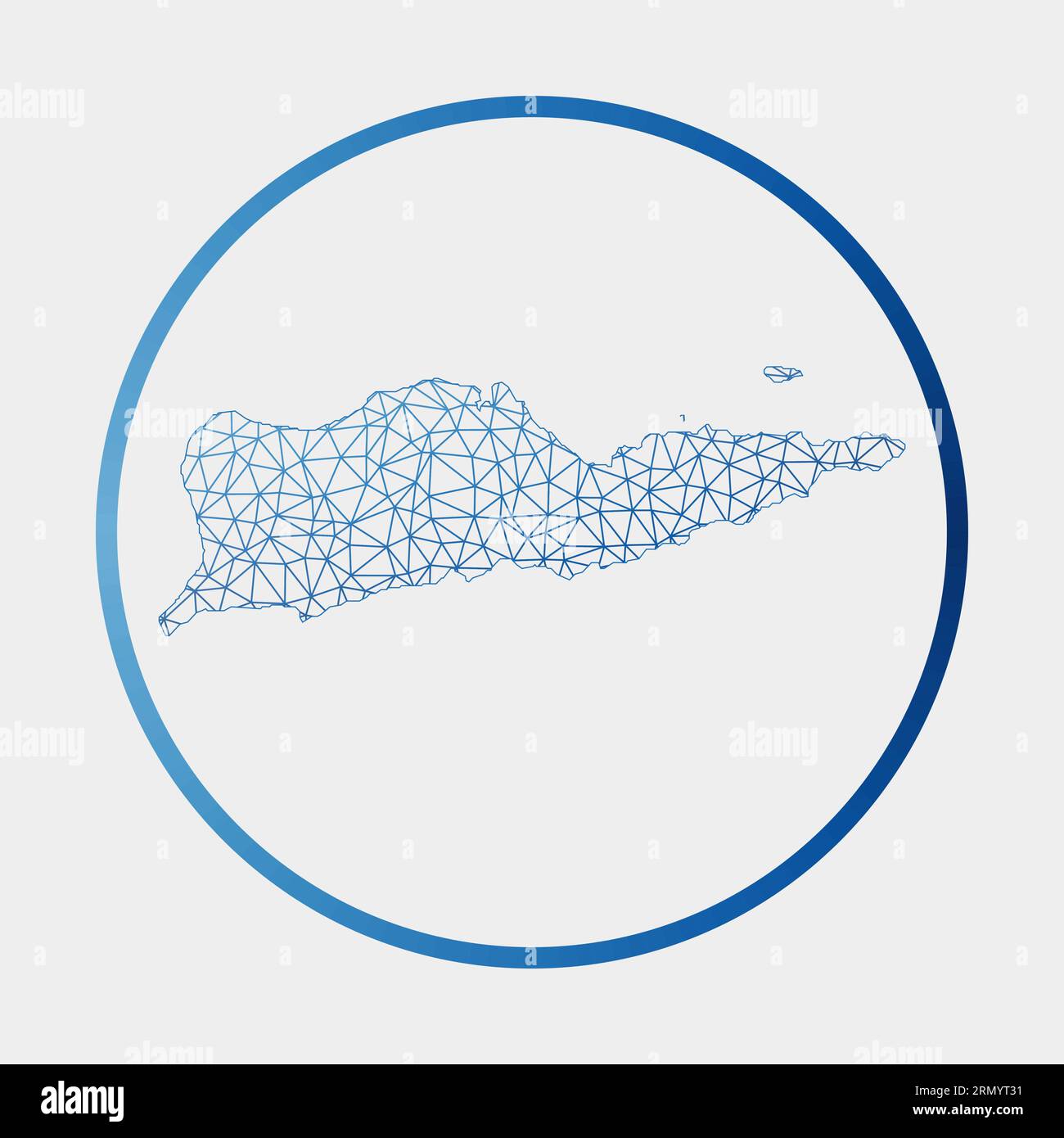 Saint croix outline map hi-res stock photography and images - Alamy