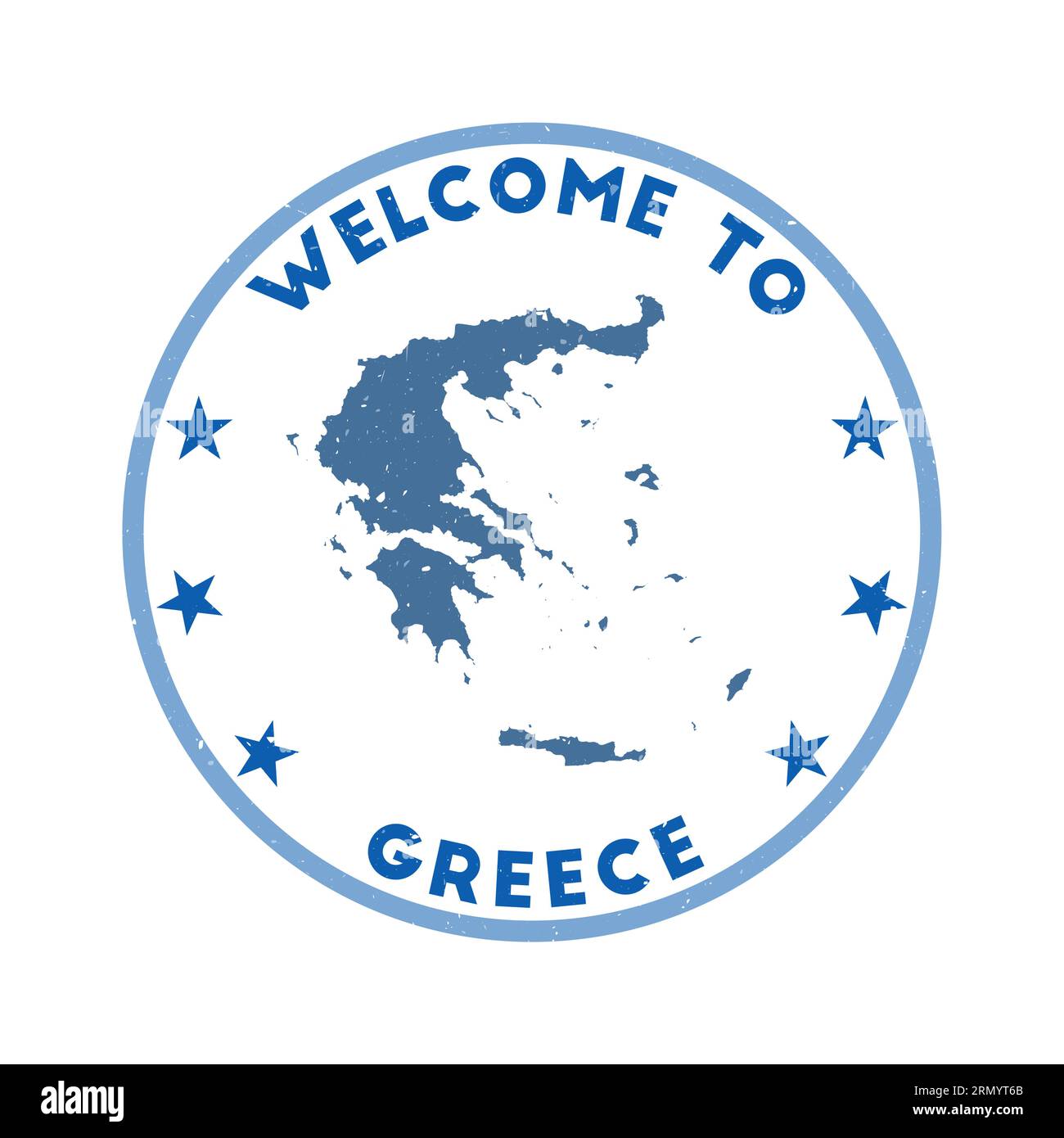 Welcome to greece sign Stock Vector Images - Alamy