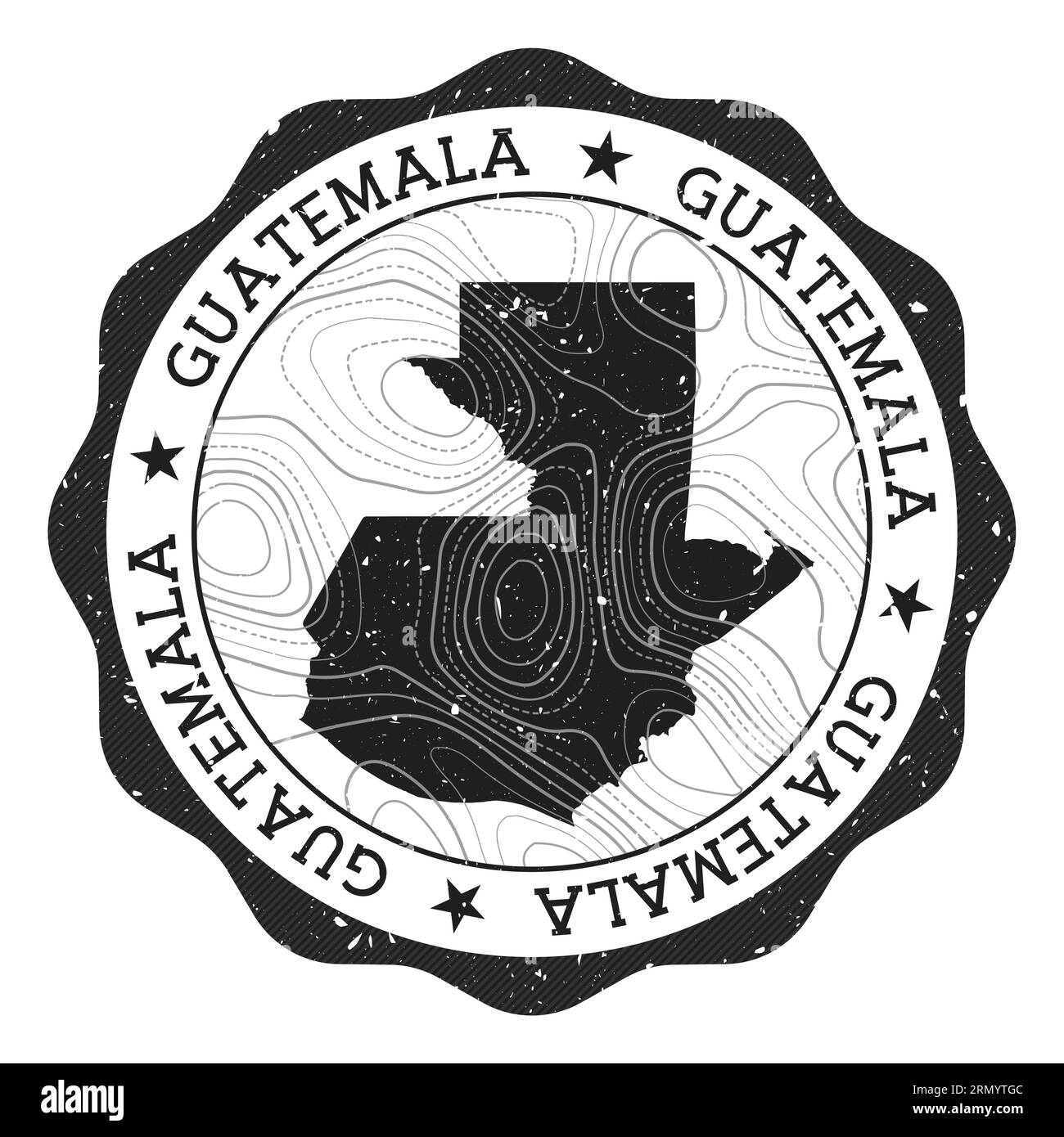 Guatemala terrain Stock Vector Images - Alamy
