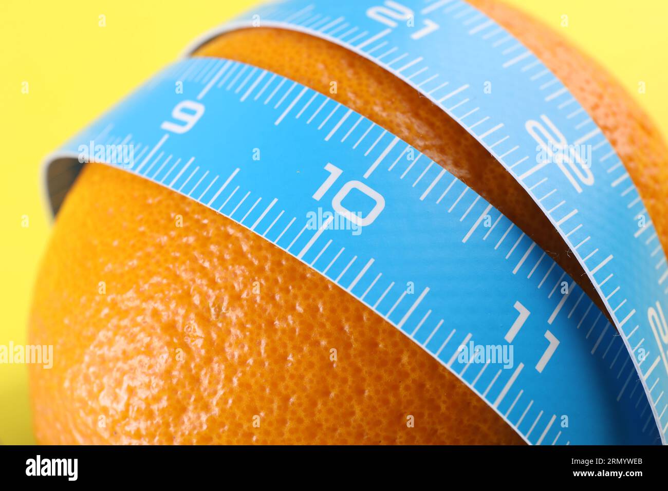Cellulite problem orange measuring hi-res stock photography and images ...