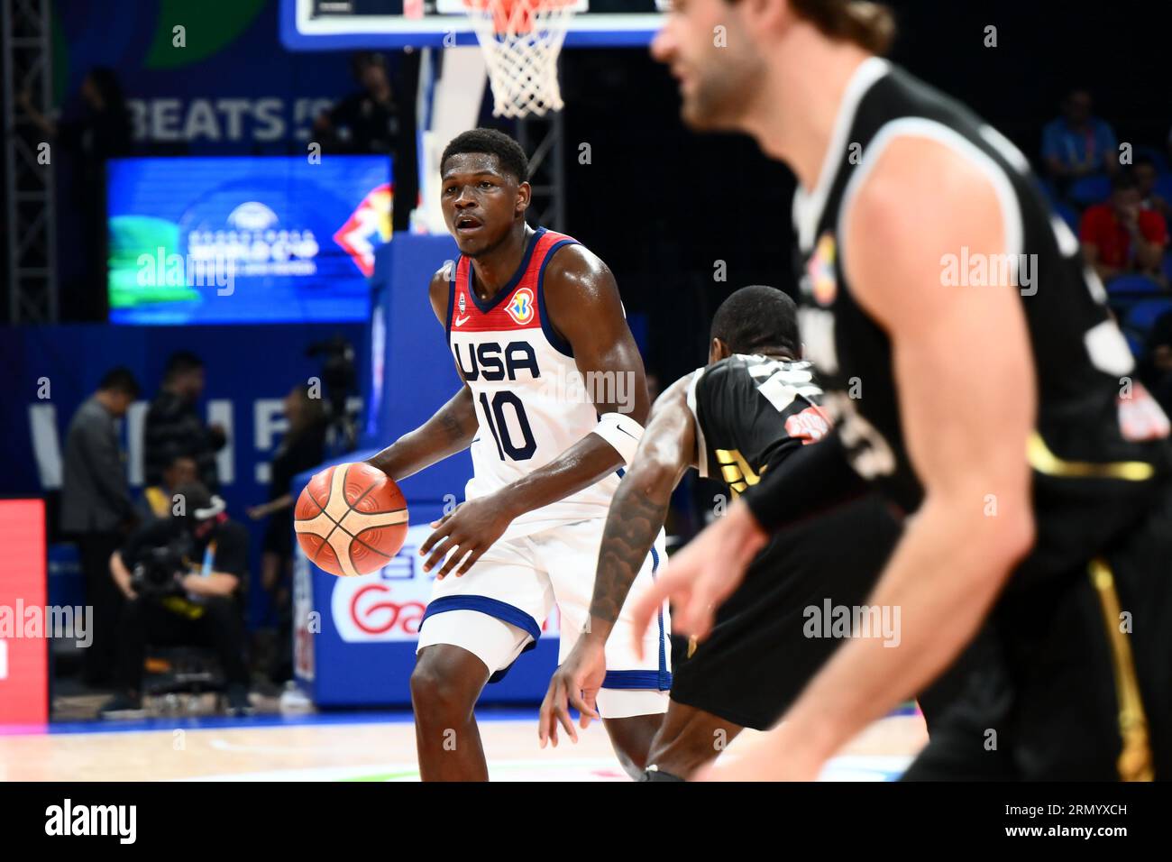 Asia Arena, Manila, Philippines. 30th Aug, 2023. Anthony Edwards (USA), AUGUST 30, 2023 ...