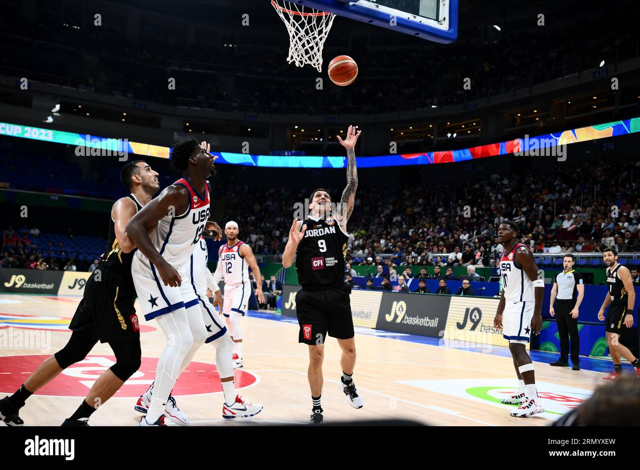Asia Arena, Manila, Philippines. 30th Aug, 2023. Sami Bzai (JOR ...