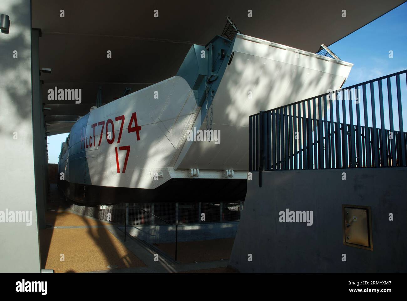 Landing Craft LCT 7074, Use during the allied invasion of Normandy ...