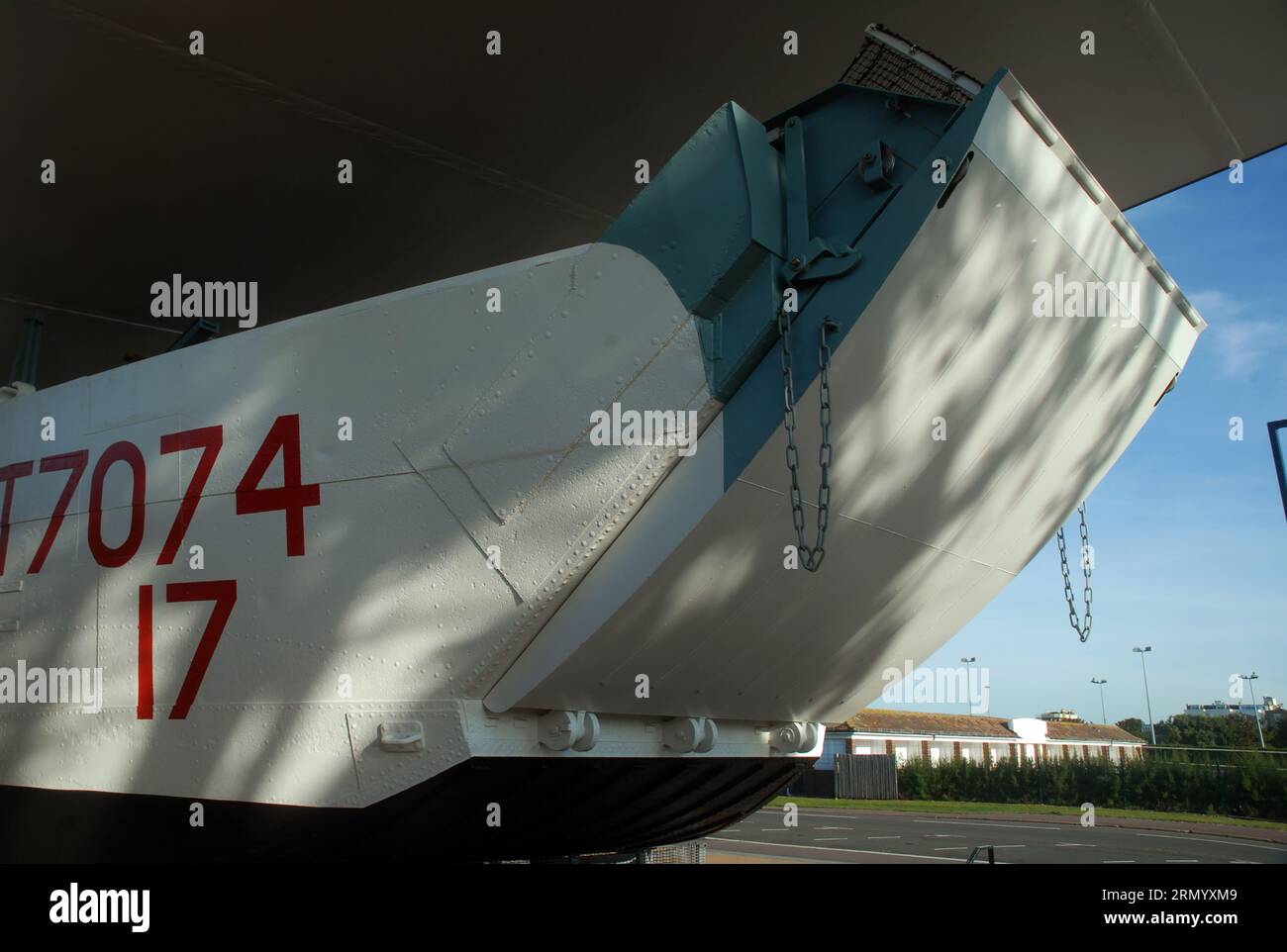 Landing Craft LCT 7074, Use during the allied invasion of Normandy ...