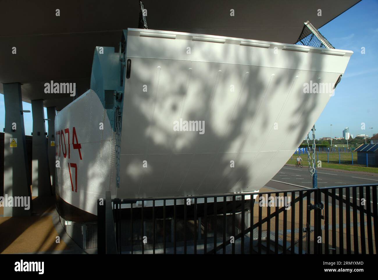 Landing Craft LCT 7074, Use during the allied invasion of Normandy ...