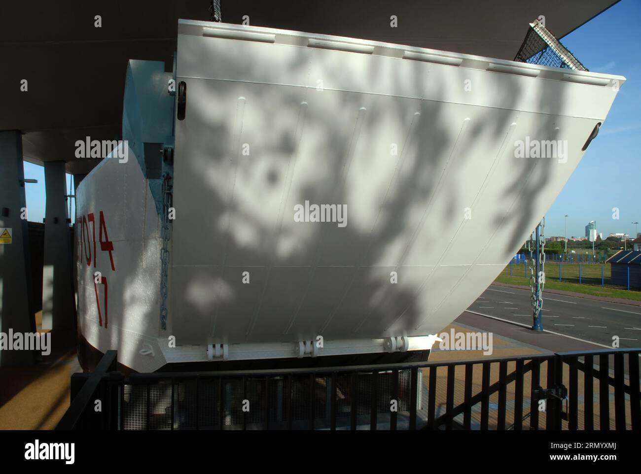Landing Craft LCT 7074, Use during the allied invasion of Normandy ...