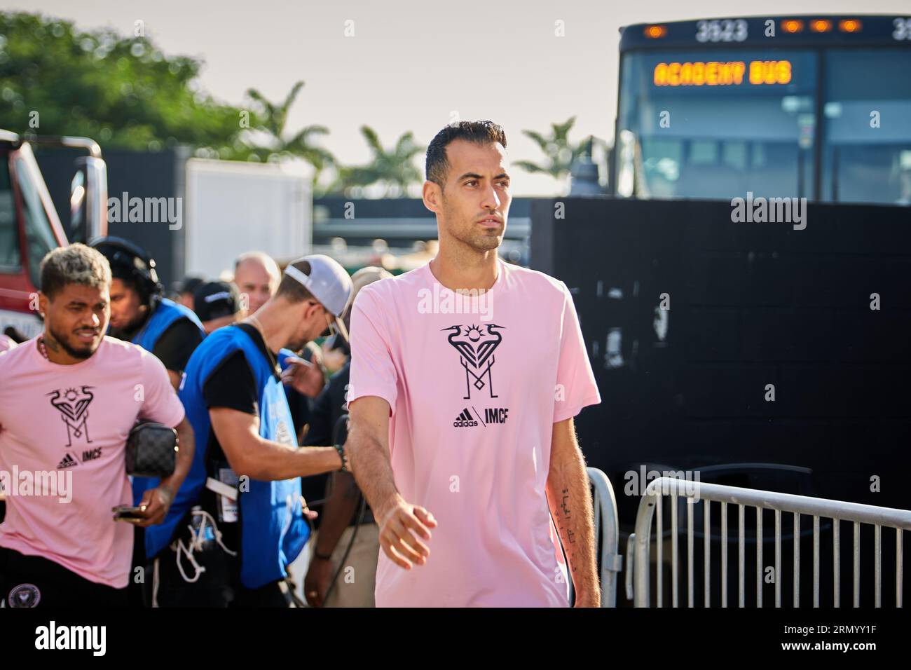 Messi inter miami trophy hi-res stock photography and images - Alamy