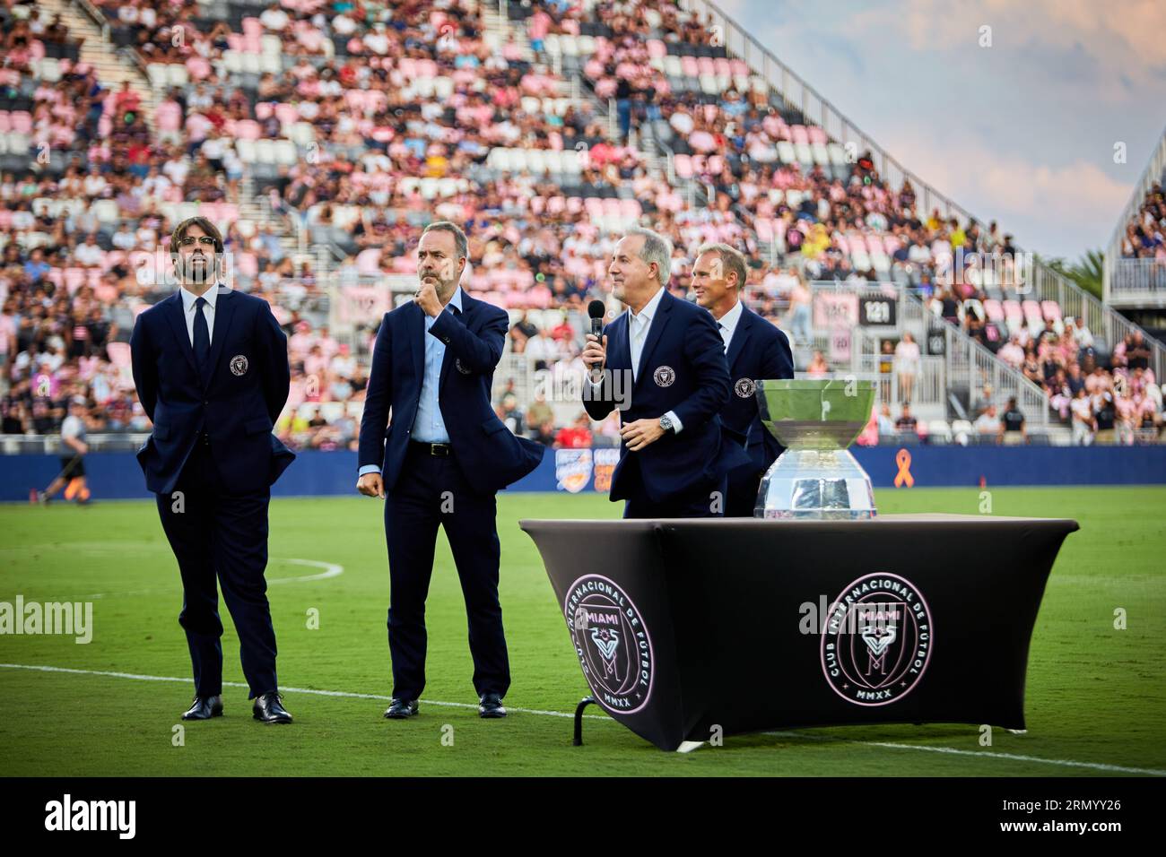 Champions league trophy inter hi-res stock photography and images - Alamy