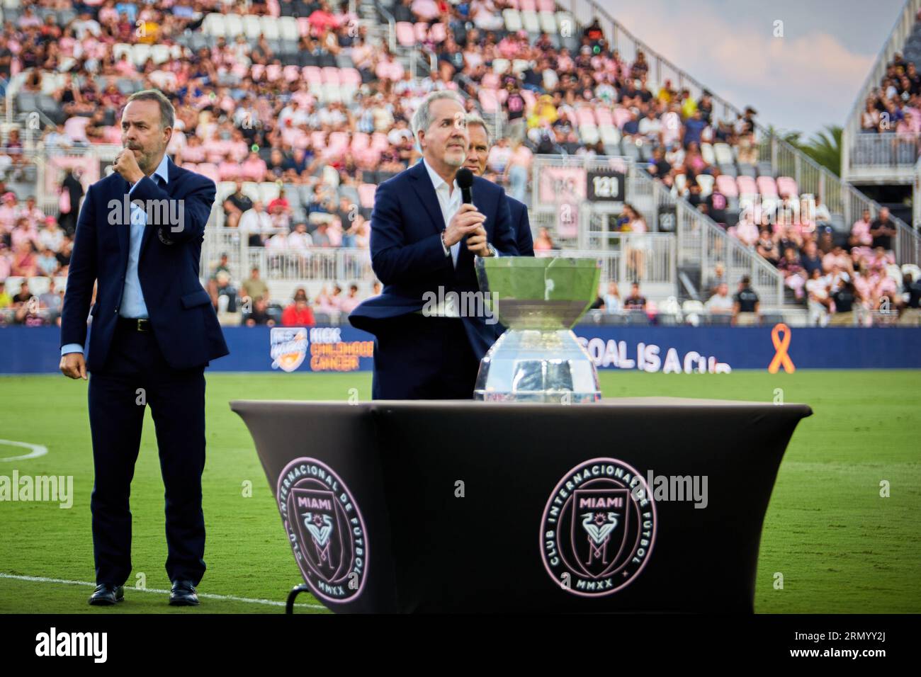 Jorge Mas, Jose Mas, League Cup Trophy 2023 Inter Miami CF Fort ...