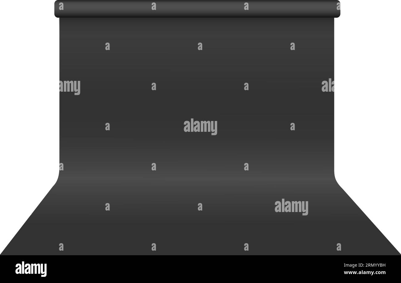 Photo studio equipment black background. Professional photoshoot ...