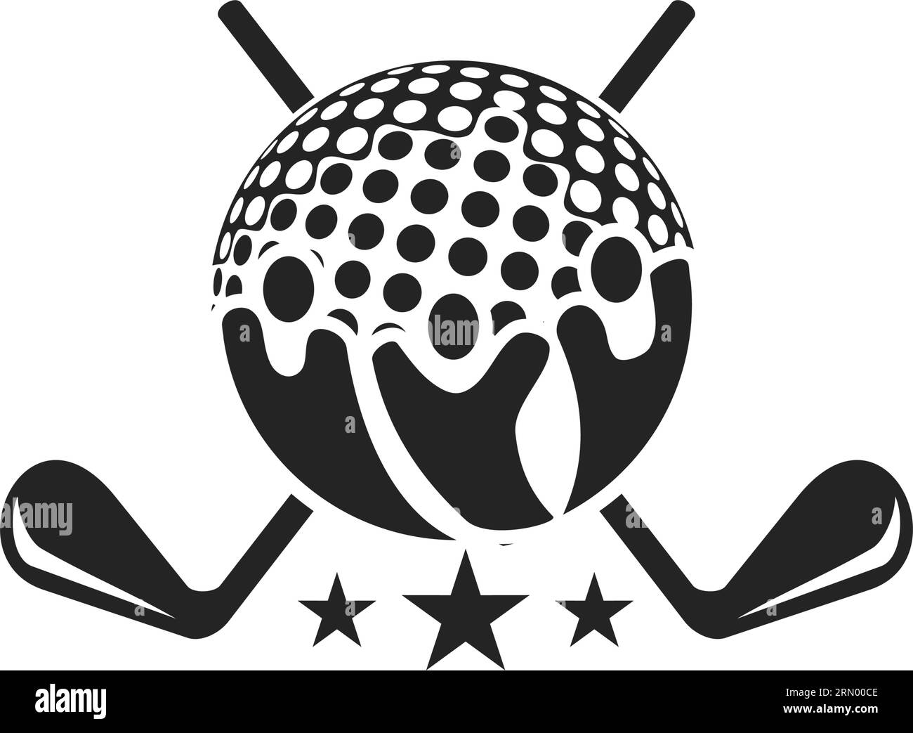 golf club logo template Isolated. Brand Identity. Icon Abstract Vector ...