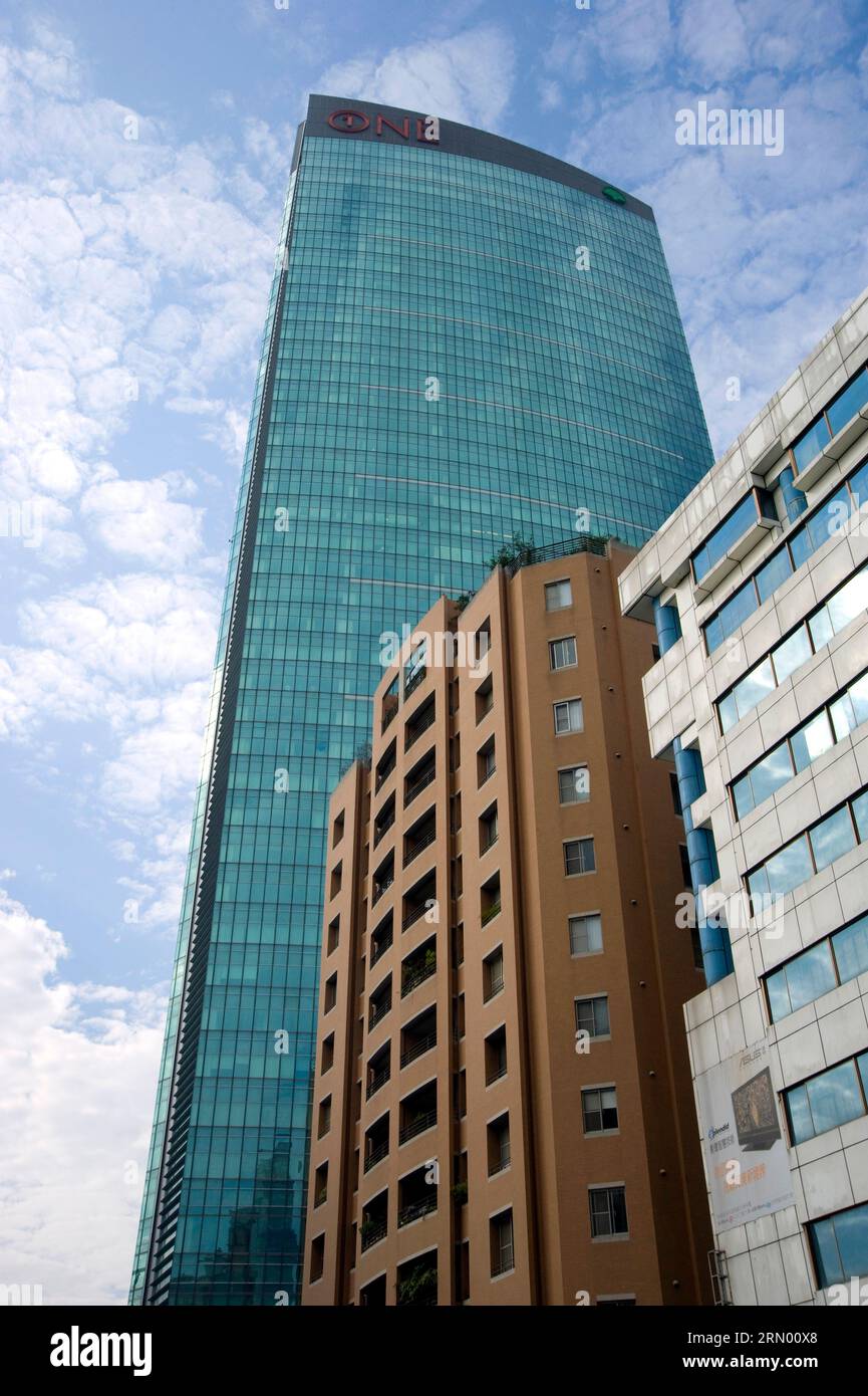 One Hotel tower in Taichung, Taiwan Stock Photo - Alamy