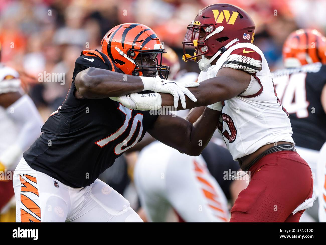 Landover, United States. 26th Aug, 2023. Cincinnati Bengals OT D'Ante ...