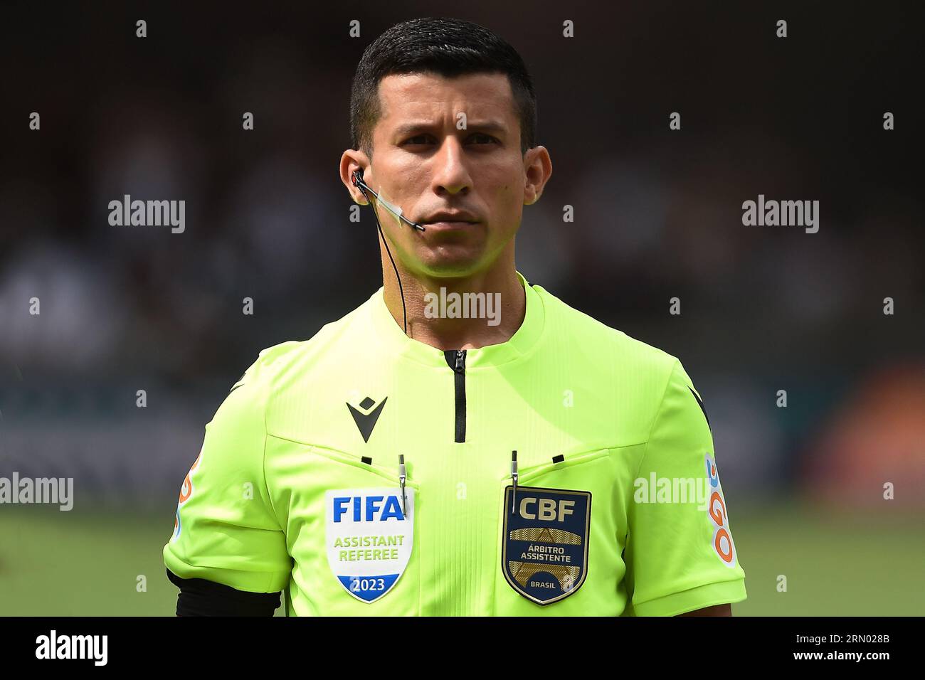 Rio de Janeiro, August 28, 2023. Assistant referee Nailton de Oliveira ...
