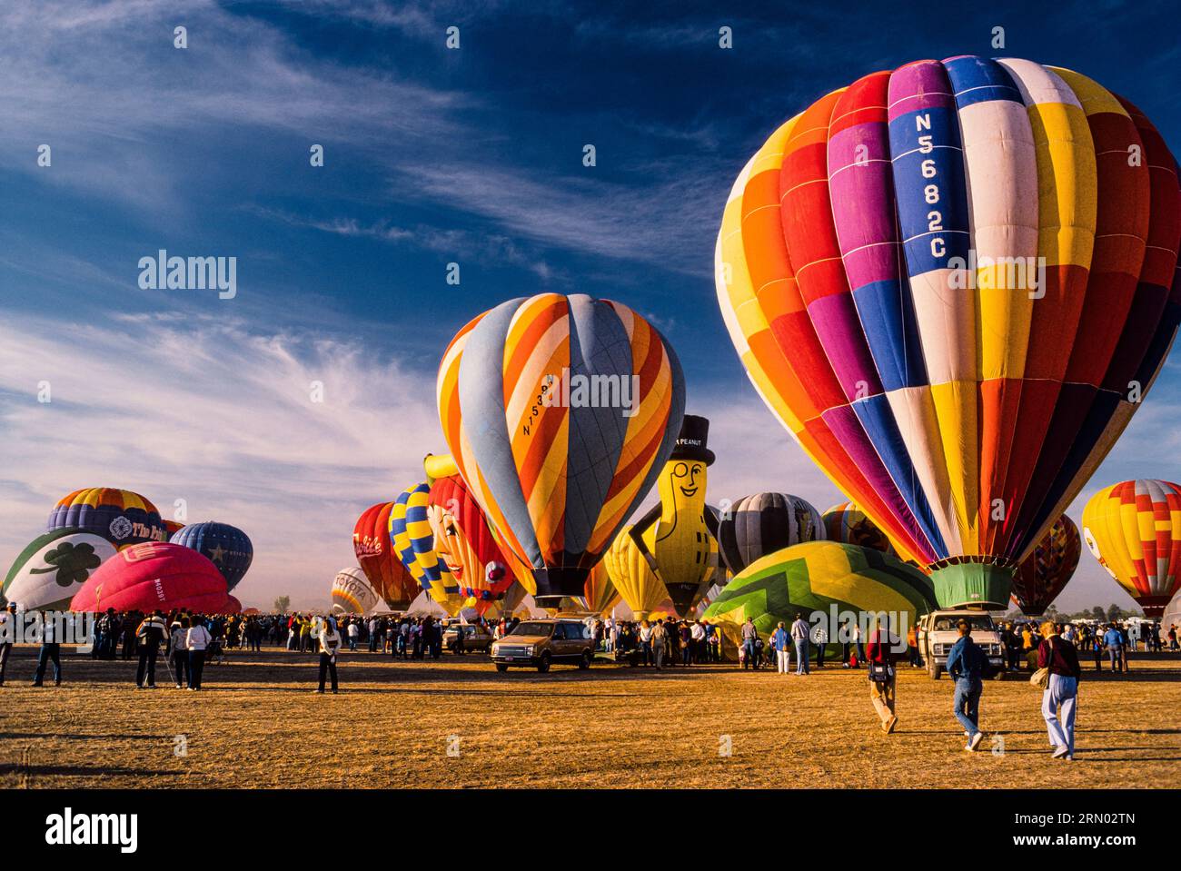 Balloon launch at Thunderbird Balloon Classic Glendale, Arizona, USA ...
