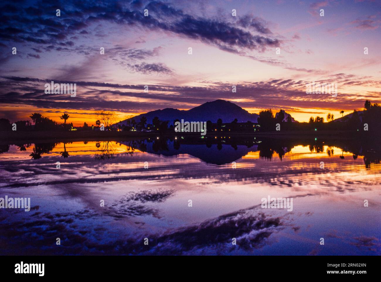 Scottsdale town sunset hi-res stock photography and images - Alamy