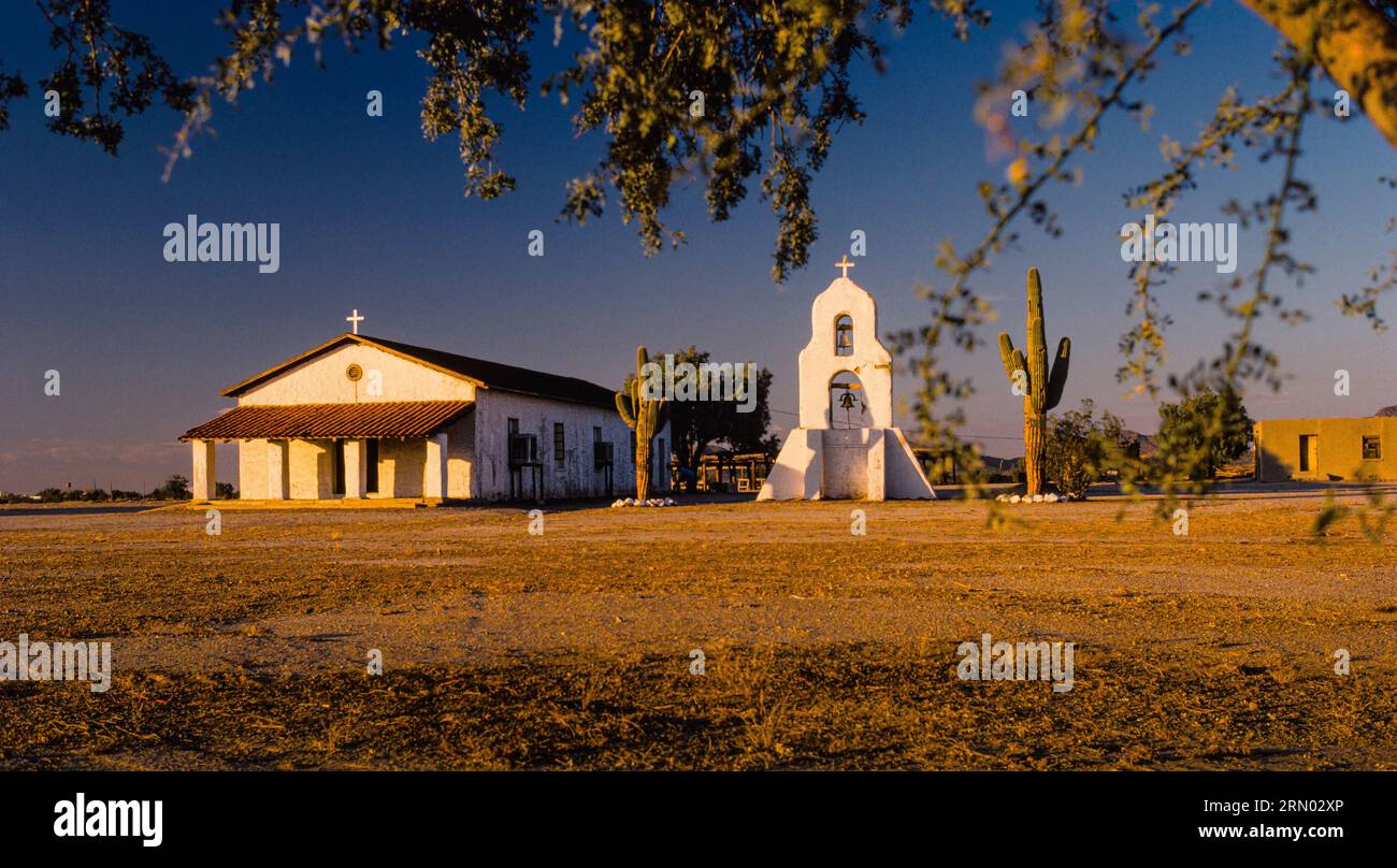 Church Gila River Indian Community Sacaton, Arizona, USA Stock Photo - Alamy