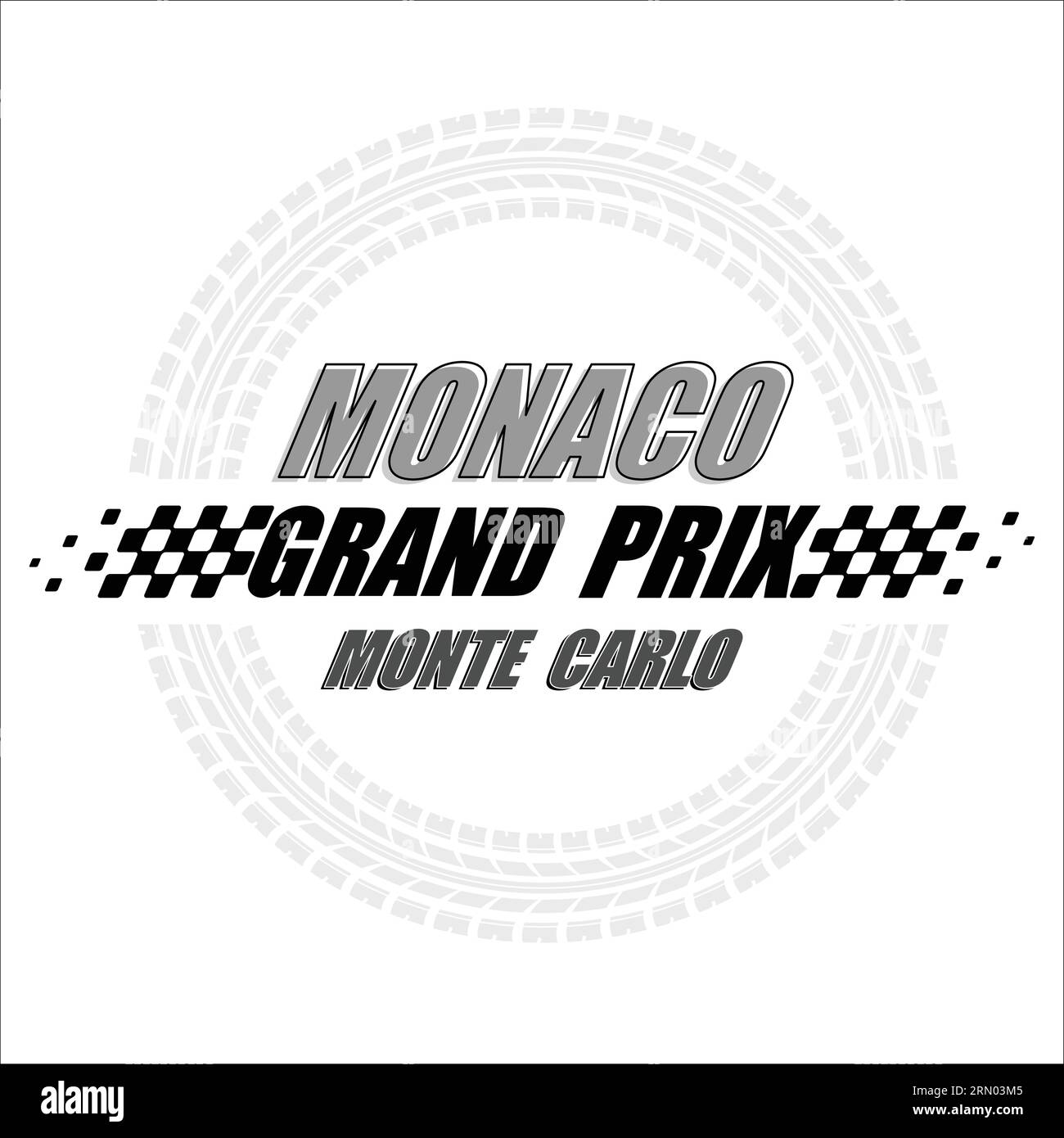 Flag of the monaco Black and White Stock Photos & Images - Alamy