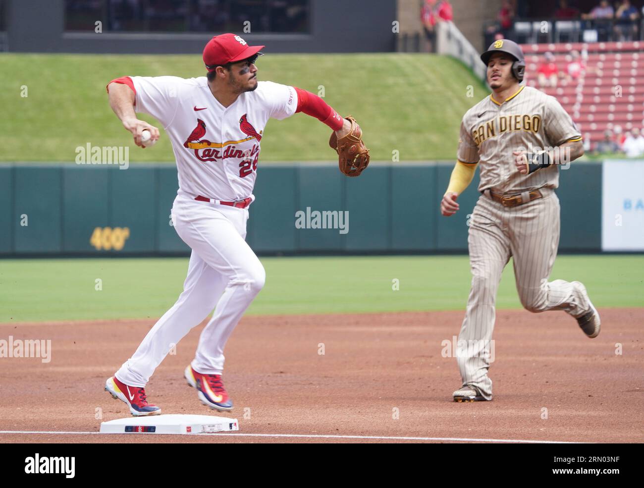 St. Louis, United States. 30th Aug, 2023. St. Louis Cardinals third ...